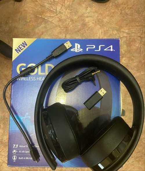 Наушники Sony Gold Wireless Headset 7.1