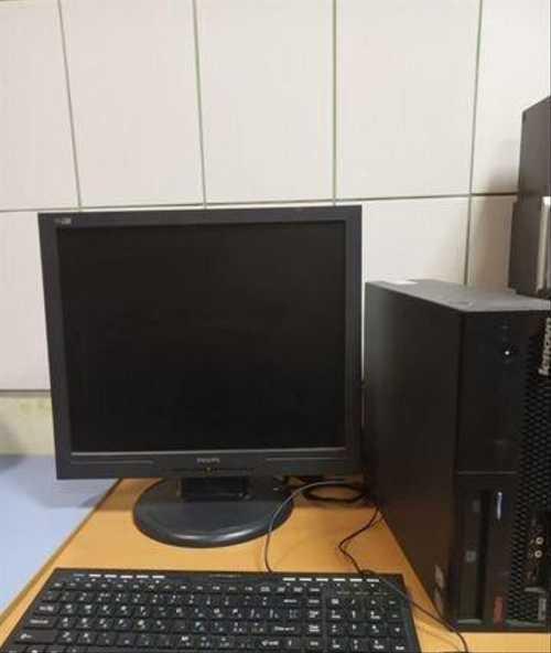 Компьютер Lenovo Core2Duo E4600/3Gb/80Gb + монитор