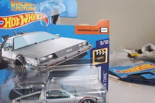 Hot wheels delorean