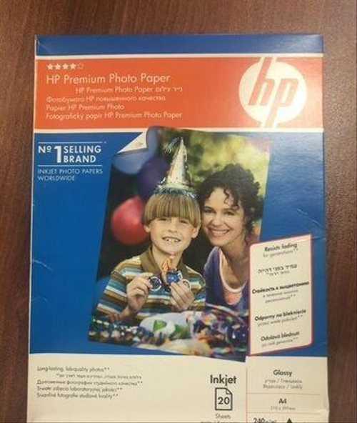 Фотобумага HP Premium A4