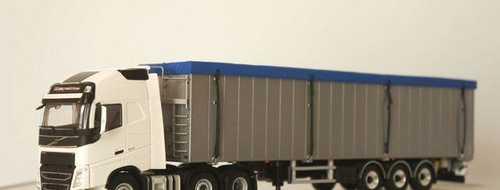 1/50 Volvo полуприцеп зерновоз сельхозник WSI