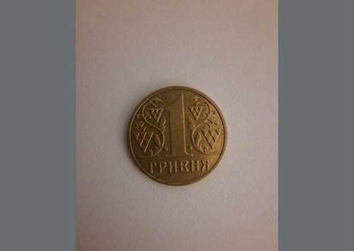 Монета Украины 1 гривна 2001 и 2003 года