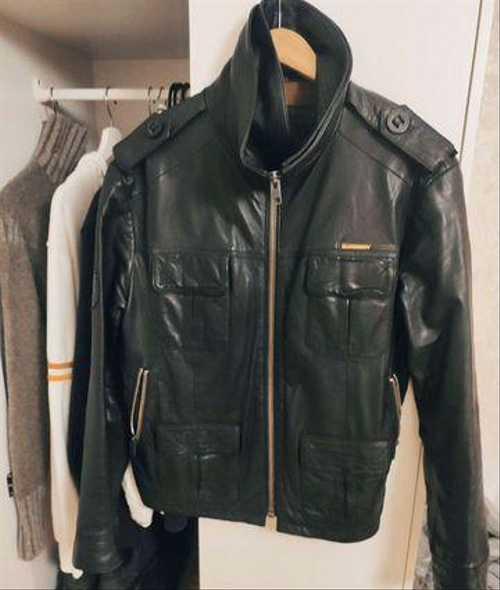 Куртка кожаная superdry