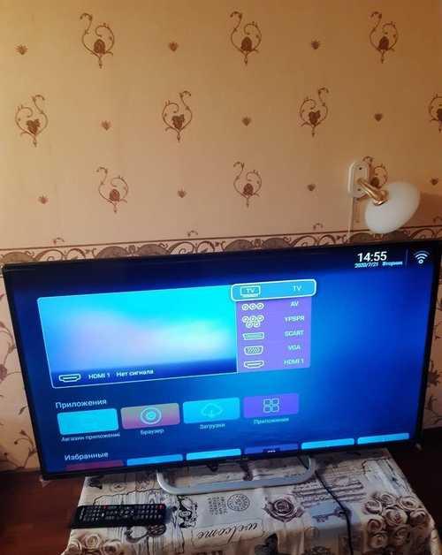 Телевизор Polarline 40" SmartTV FullHD