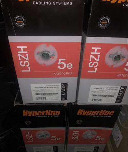 Витая пара Hyperline uutp4-C5E-S24-IN-lszh-GN-305