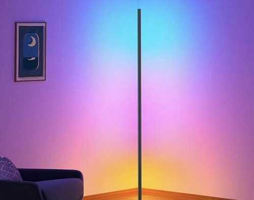 RGB светодиодная напольная лампа, украшение