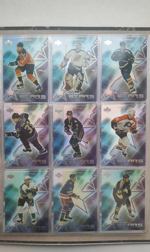 NHL. подсерия 2001-02 Upper Deck "Skilled Stars"