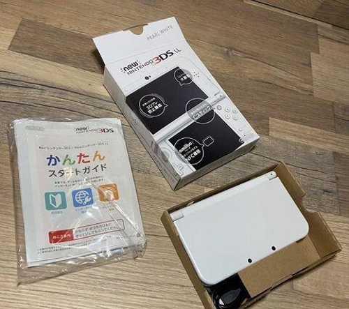 New Nintendo 3DS XL Pearl White (IPS верх)