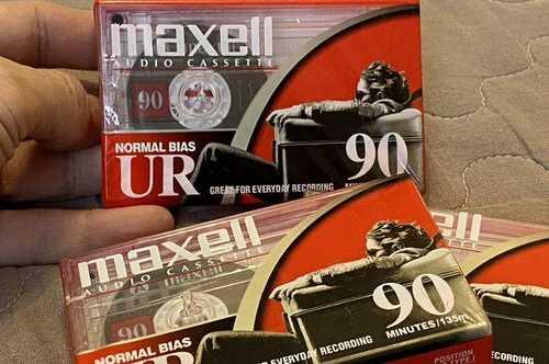Аудио кассета Maxell UR 90 Запечатанная