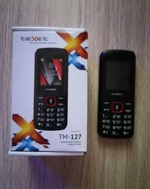 Телефон texet TM - 127