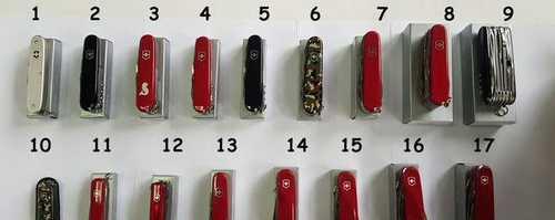 Перочинные ножи Victorinox 91/84/65/58 мм