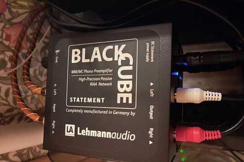 Фонокорректор Lehman Audio Black Cube Statement