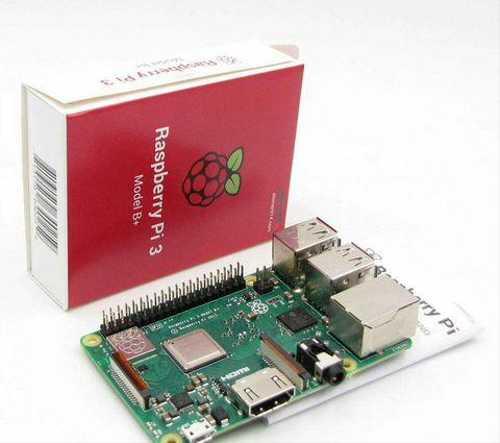 Микрокомпьютер Raspberry Pi 3 Model B (Новый)