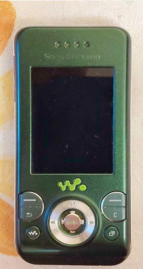 Sony Ericsson W580i Green слайдер