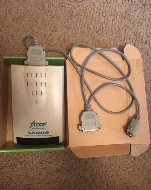 Продам fax modem v.92 56K Acorp