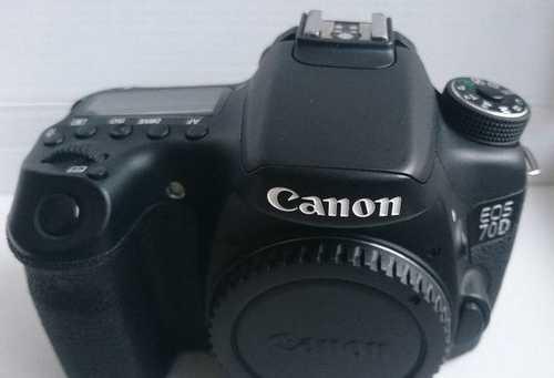 Фотоаппарат Canon EOS 70D Body