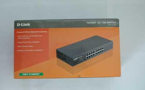 Сетевой коммутатор D-Link DES-1016A