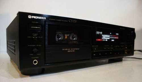 Pioneer CT-737 Трехголовая кассетная дека Japan