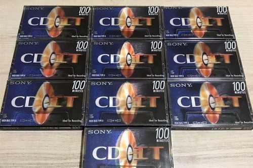 Аудиокассеты Sony CDit 100 Type ll хром новые
