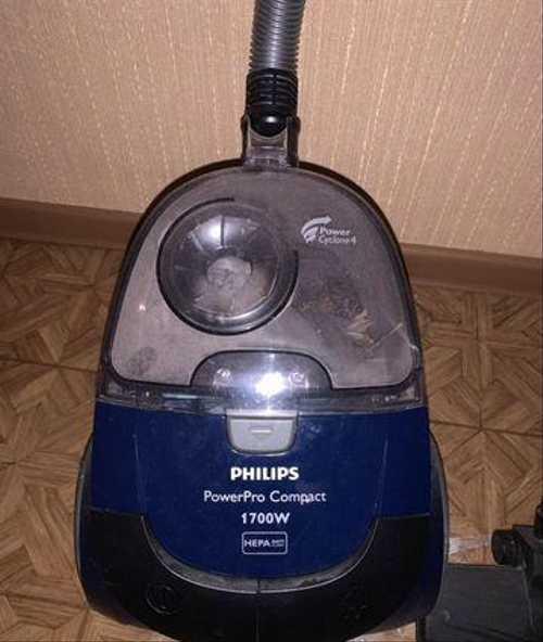 Пылесос Philips powerpro compact 1700w