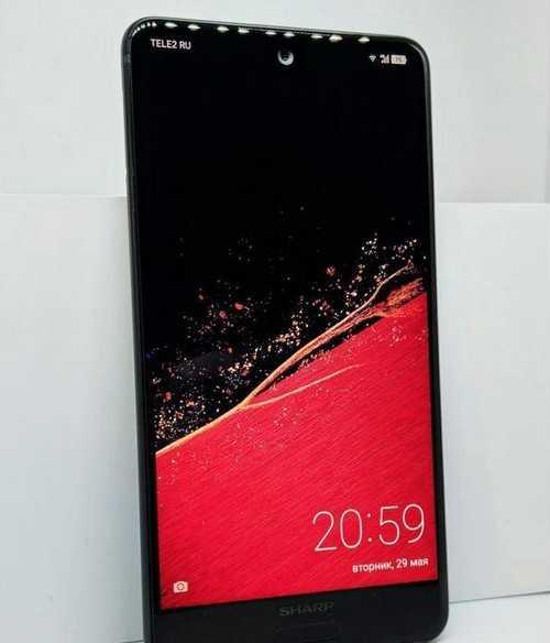 Sharp Aquos С10 black Global version NFC Новый