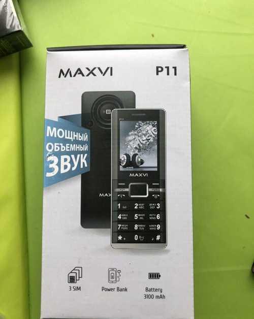 Телефон Maxvi p11 новый