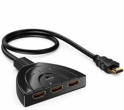 Коммутатор hdmi 3 входа 1 выход, Орбита; 58461