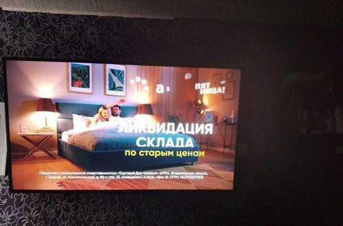 Телевизор Samtron 55 диагональ, smart tv