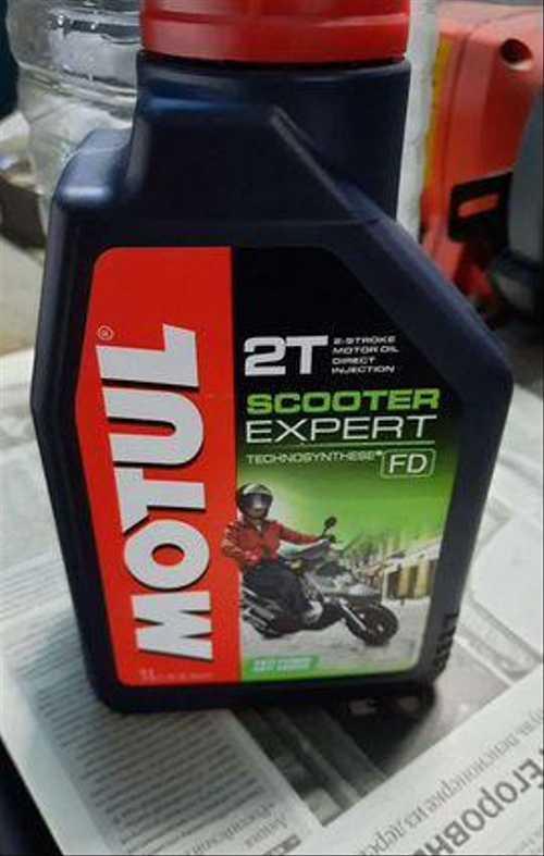 Масло motul scooter expert 2t