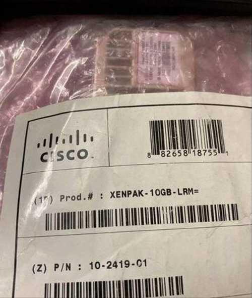 Трансивер Cisco xenpak-10GB-LRM