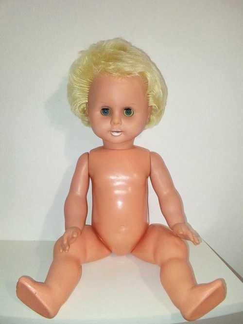Кукла Немецкая Spielzeug Rauenstein 1980-х