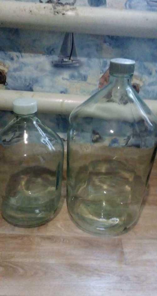 Бутылка стеклянная