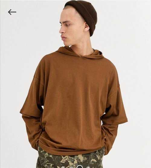 Худи футболка ASOS oversize (оверсайз)