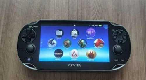 Sony ps Vita +флешка 32 gb+ игры