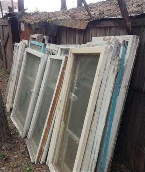 Окна деревянные - оконные рамы со стеклом