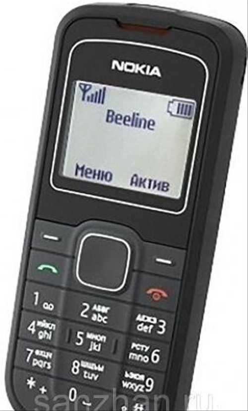 Nokia 1202 Black Новый