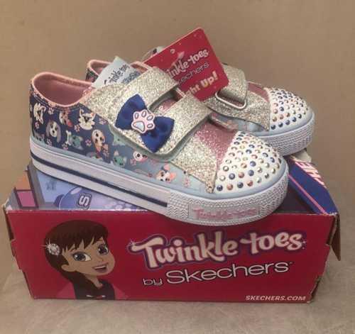 Кеды скетчерс для девочки