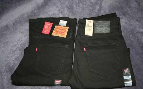 Levis 527 0539 Black W33 x L34 BootCut