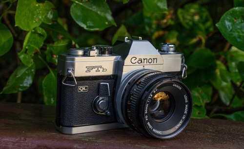 Плёночный фотоаппарат Canon FTb