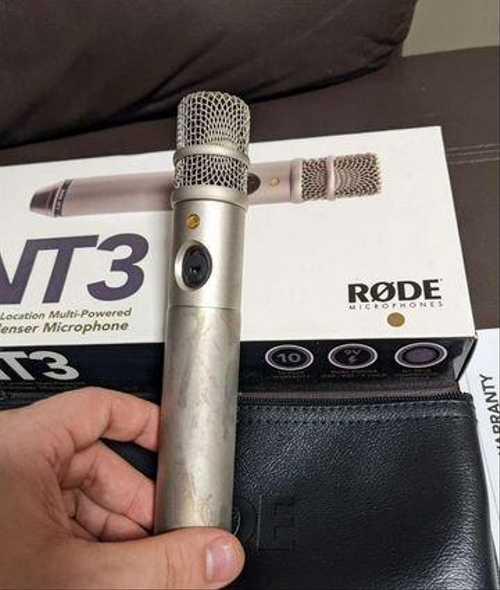 Студийный микрофон rode NT3 (NT-3)