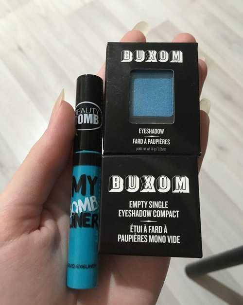 Набор : Тени Buxom + Подводка Beauty bomb