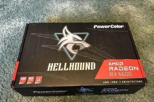 Видеокарта PowerColor AMD Radeon RX 6600 Hellhound