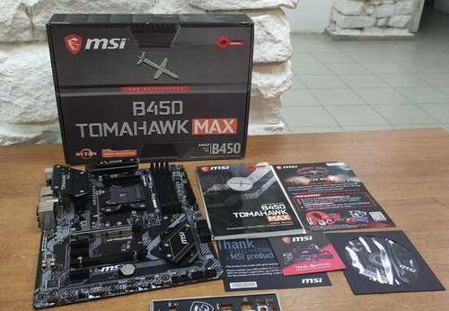 MB MSI B450 tomahawk MAX (неисправная)