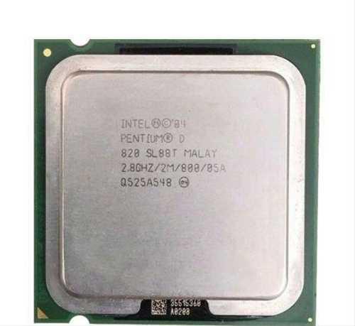Процесср Intel Pentium D 2,8GHz