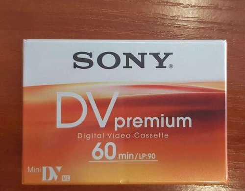 Видеокассета miniDV Sony