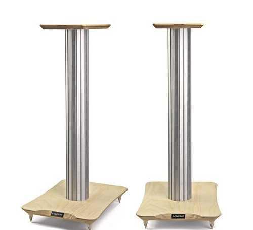 Стойка для акустики Cold Ray S7 Silver Tube/Birch