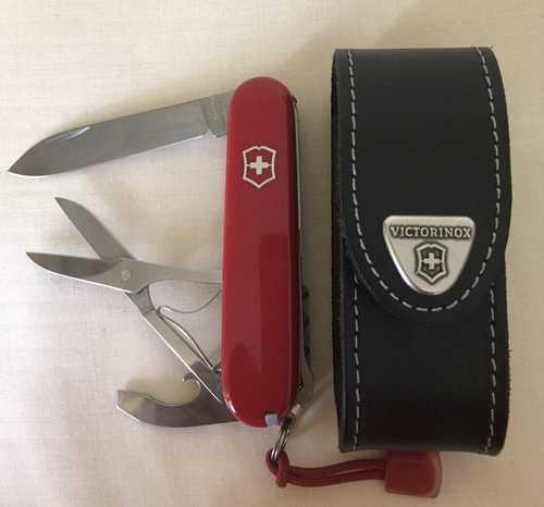 Нож Victorinox Compact, 91 мм, 15 функций, красный