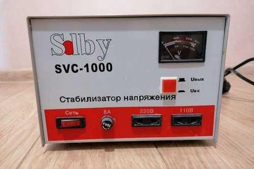 Стабилизатор напряжения solby svc-1000