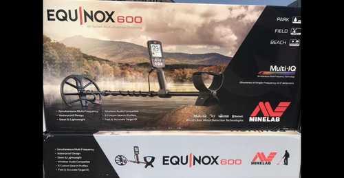 Металлоискатель Minelab Equinox 600 Новый
