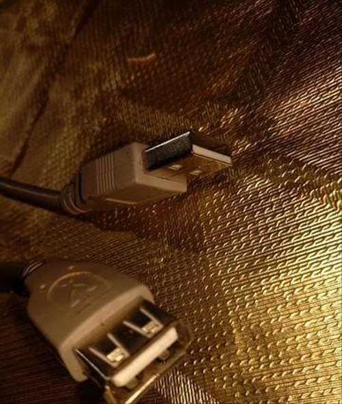 Кабели удлинители USB, всего 8 метров